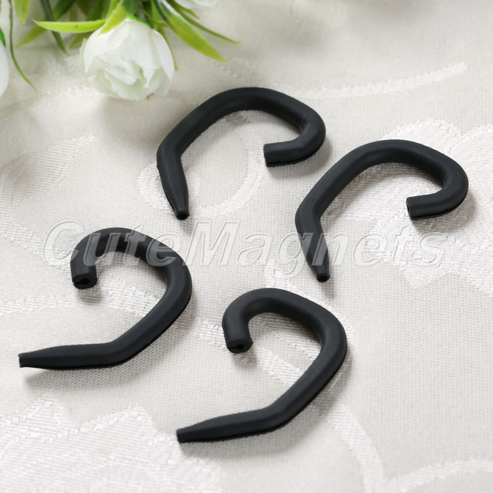 2 Pairs Adjustable Silicone Spare Ear Hook Loop Clip Hanger For ...