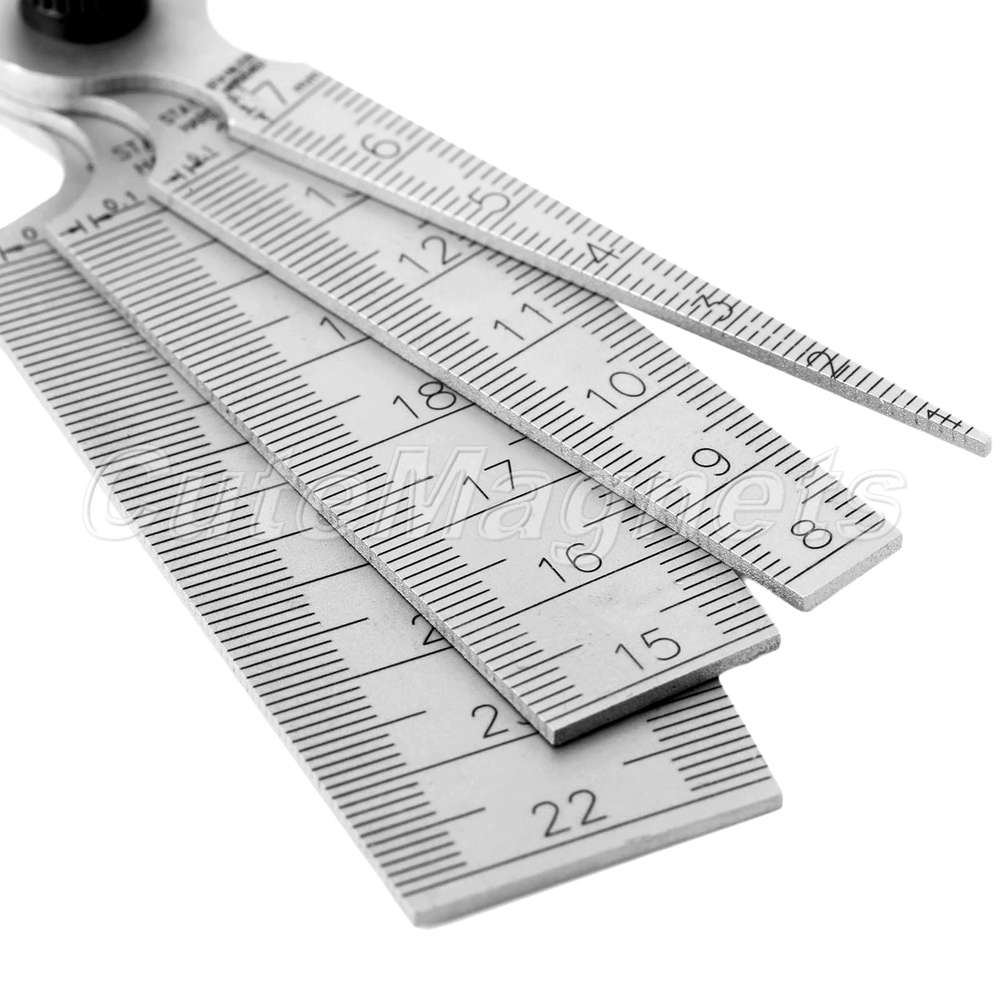 1pc Stainless Welding Taper Gauge Depth Gap Ruler 0-29mm Range ...