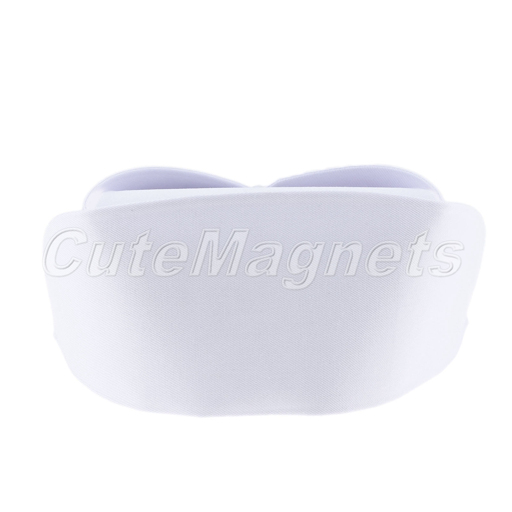 White Authentic Nurse Hat Starched Pre-formed Medical Surgery Surgical ...