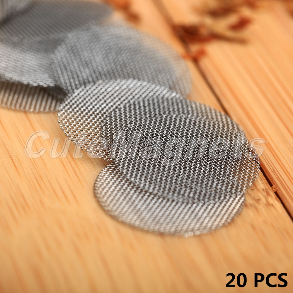 HOT Disk type Tobacco Smoking Pipe Screen Metal Filters Stainless Steel ...