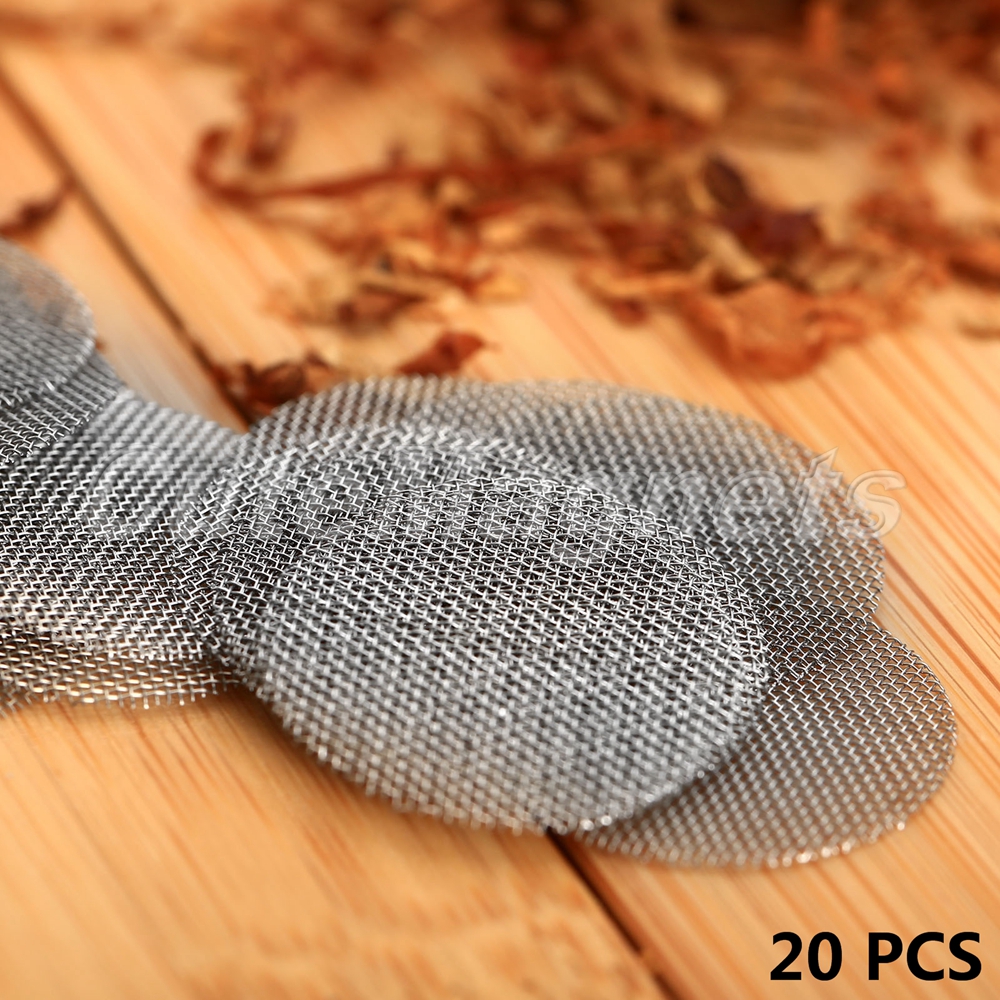 HOT Disk type Tobacco Smoking Pipe Screen Metal Filters Stainless Steel ...
