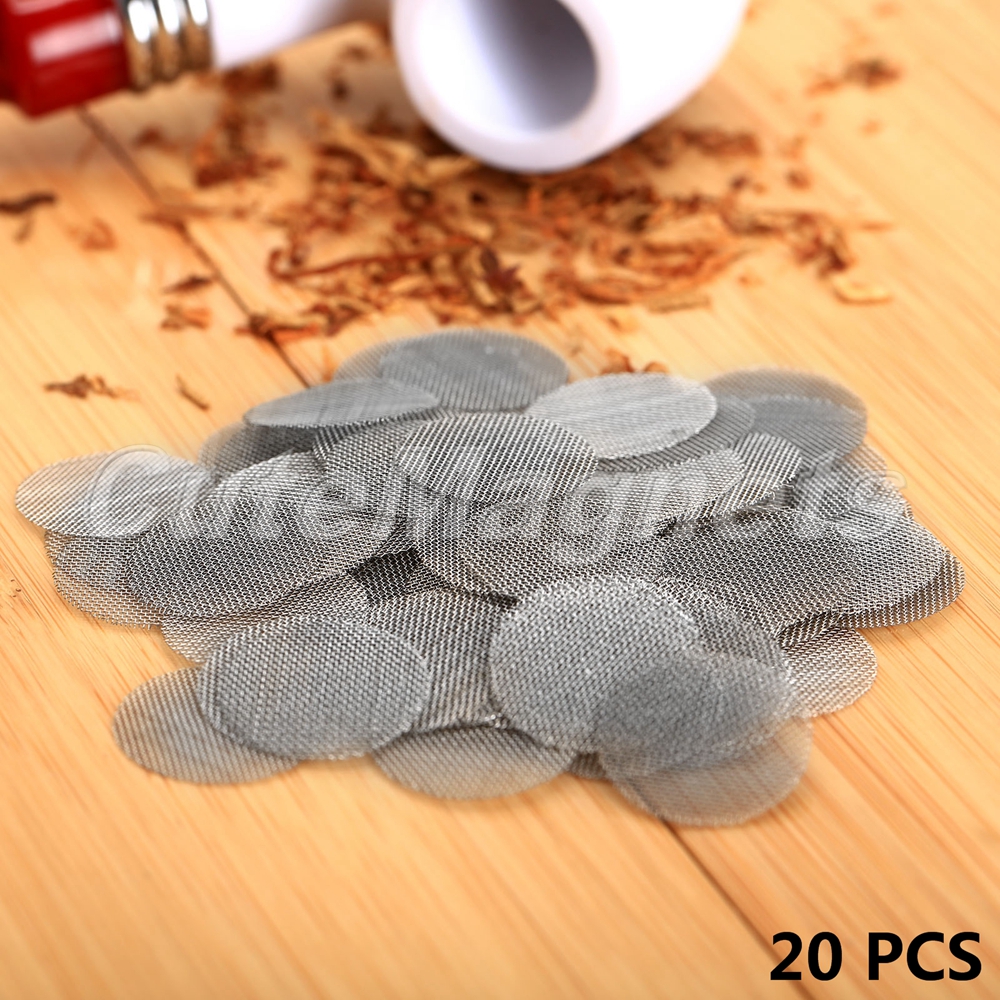 HOT Disk type Tobacco Smoking Pipe Screen Metal Filters Stainless Steel ...