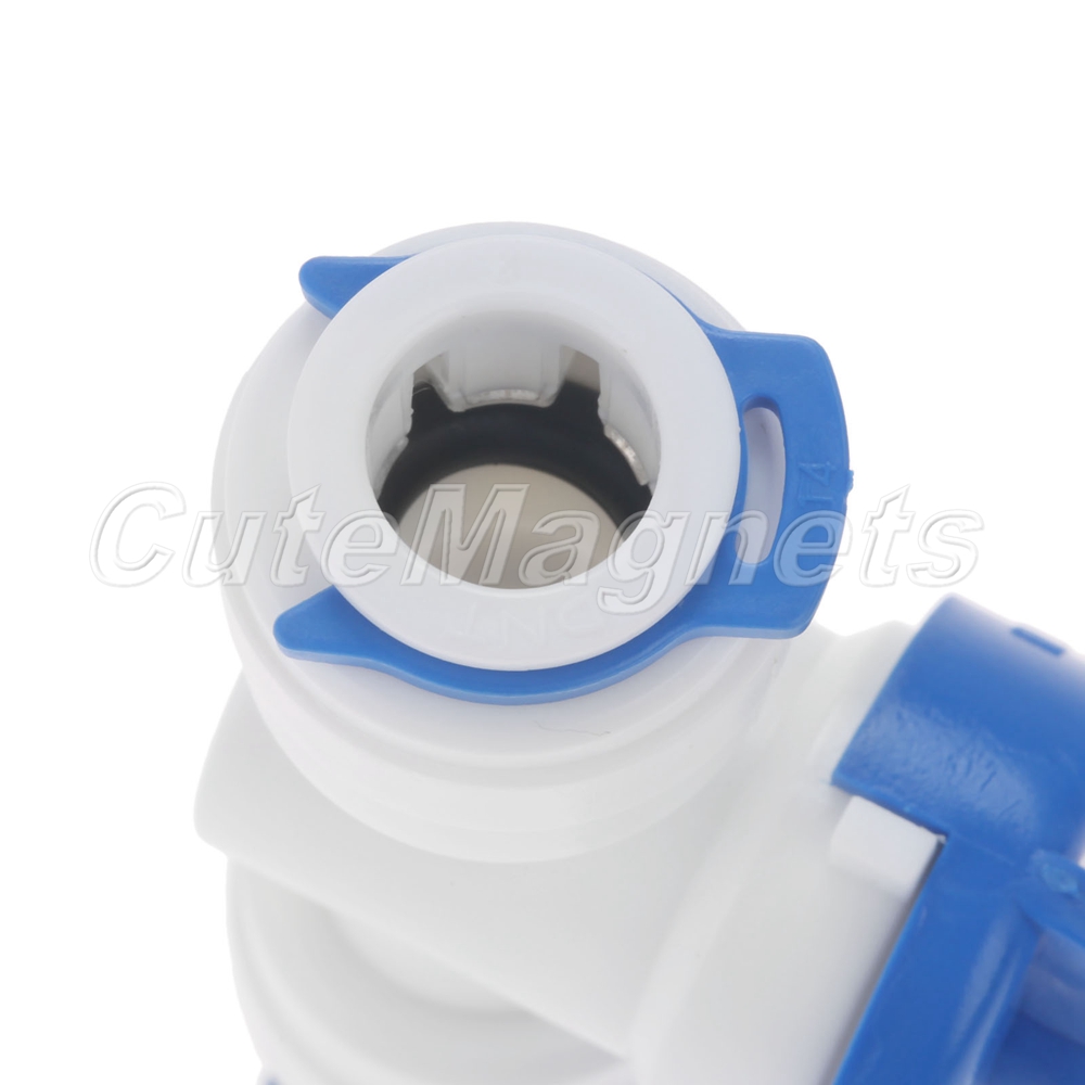 1/4" 3/8" Quick Connect Reverse Osmosis System Ball Valve for Pure ...