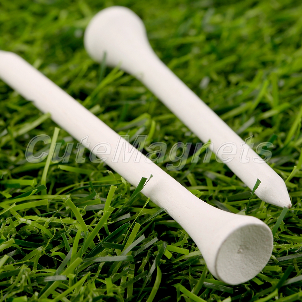 100Pcs Natural White Maple Wood Golf Tees 4 Sizes Outdoor Professional ...