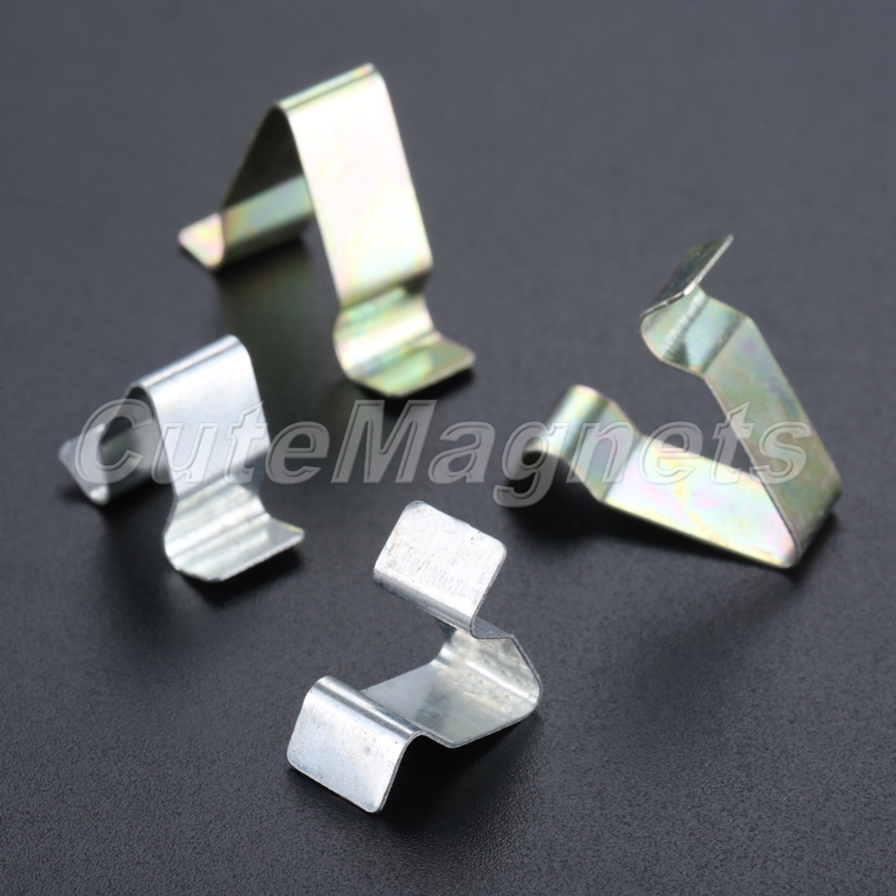 10x 15x20mm Car Metal Trim Panel Lining Clip Rivet Fastener Retainer ...